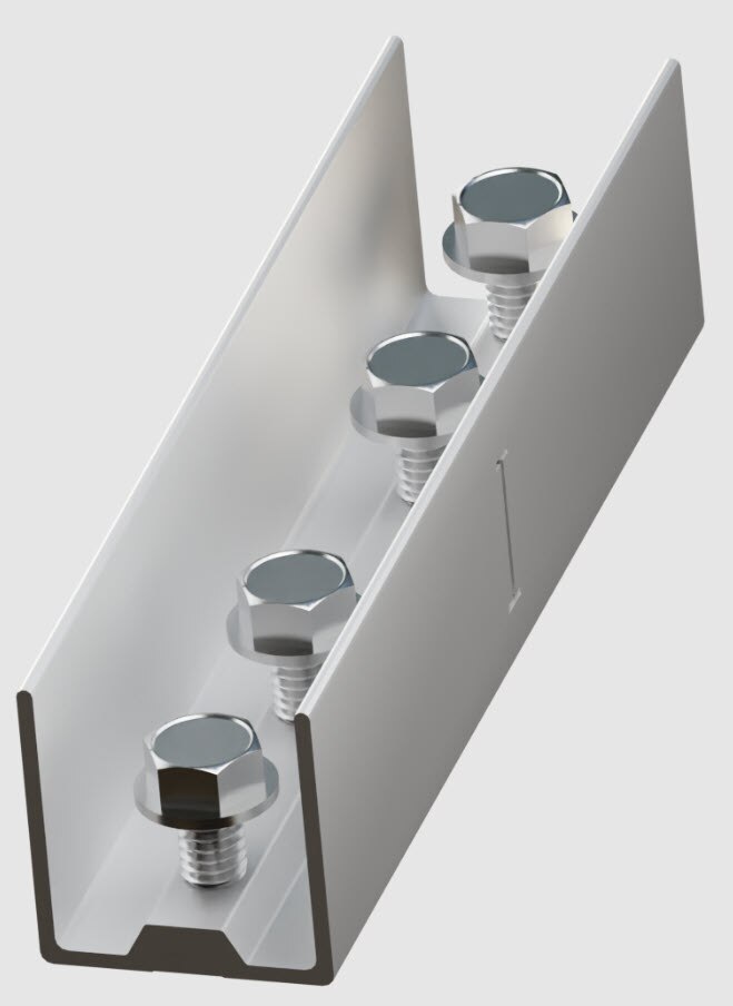 Unirac NXT UMOUNT RLSPLCM2-US 6" Rail Splice Domestic Content