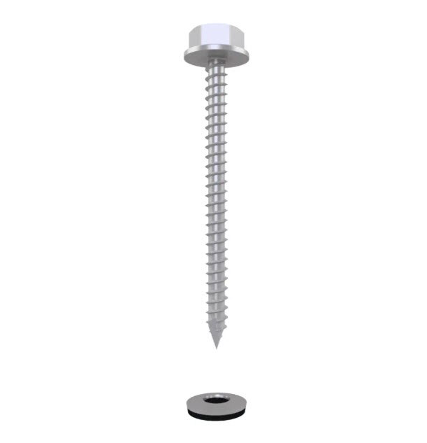 SnapNrack 242-10066 Sealing Wood Screw #14 x 3" SS