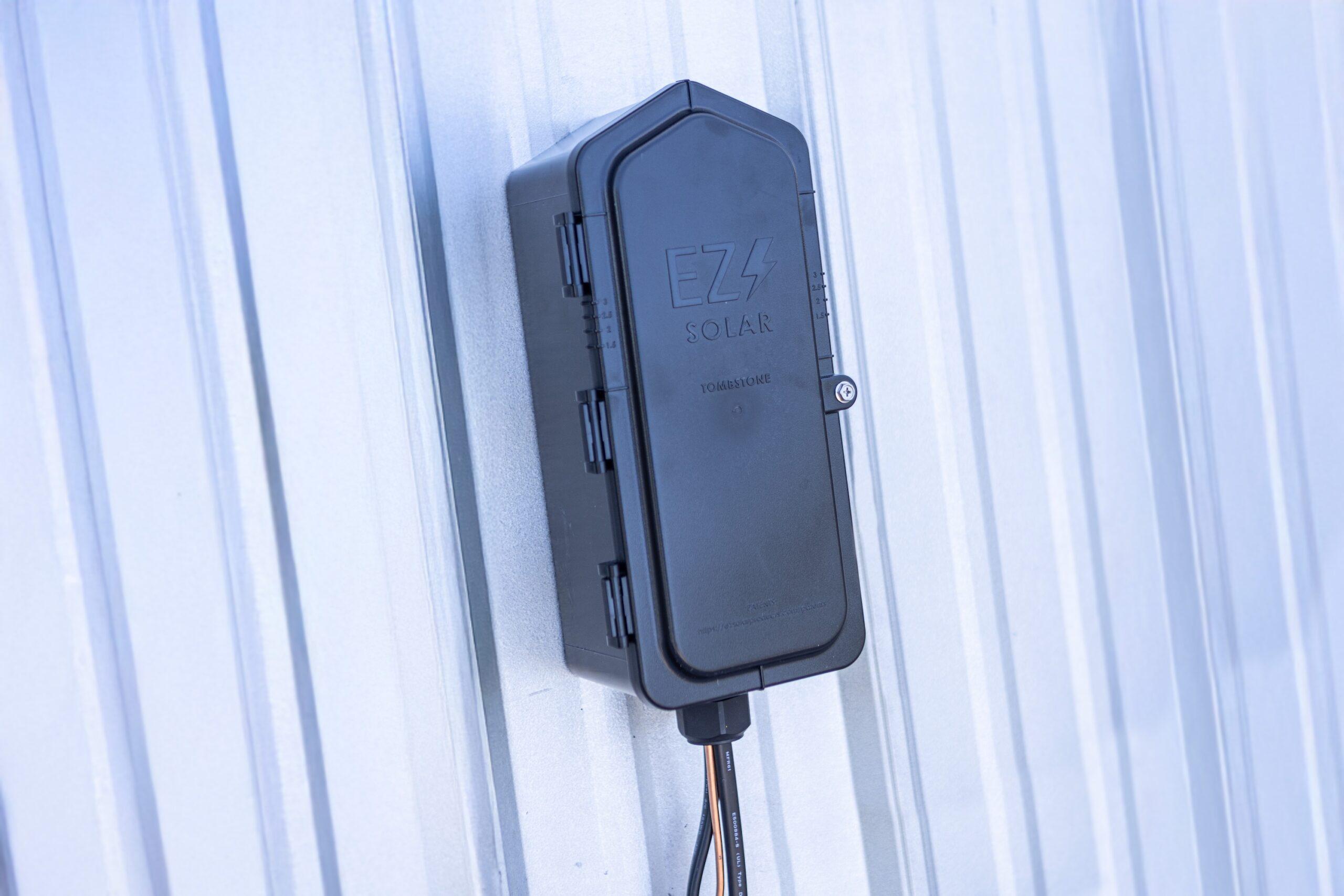 EZ-Solar Tombstone JB-T Flashed Wire Entry Junction Box